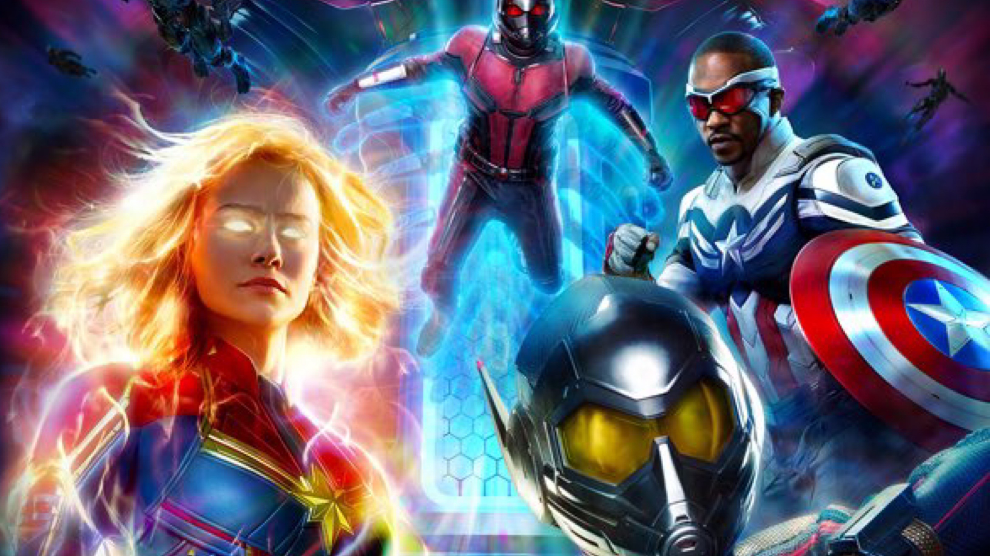 Paul Rudd, Evangeline Lilly, Anthony Mackie, and Brie Larson Returning ...