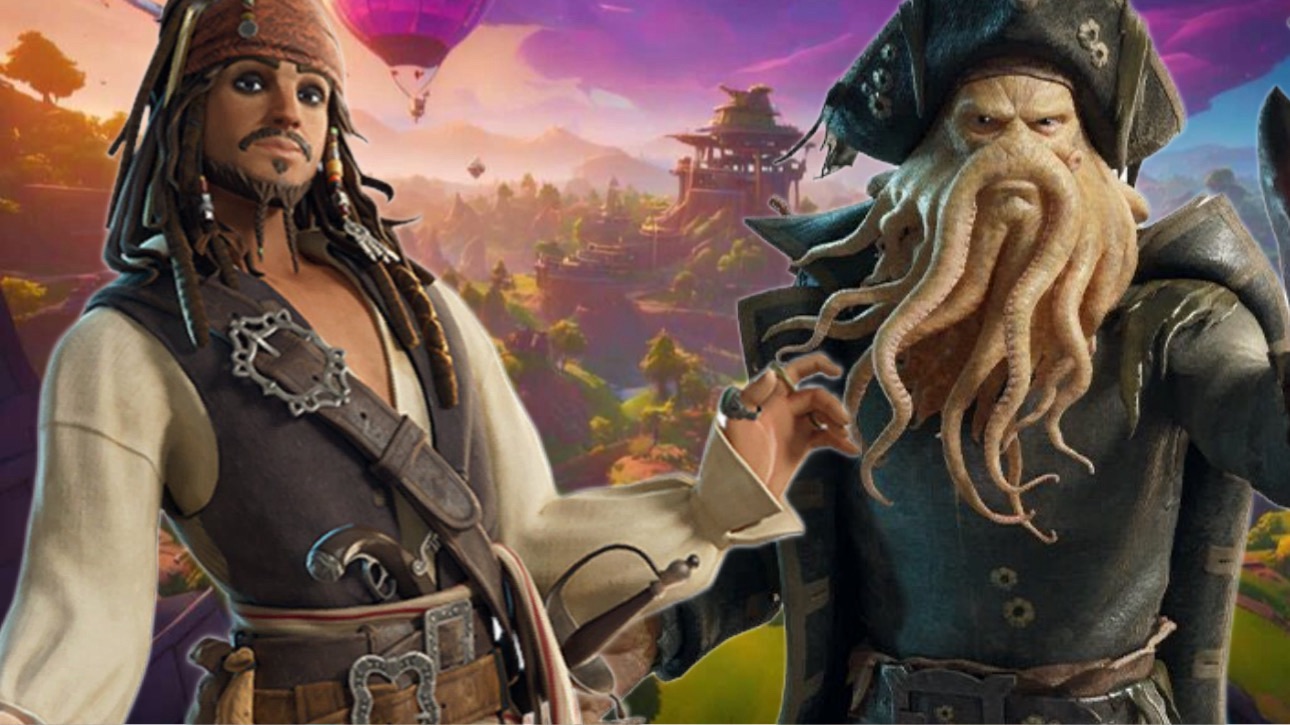 Captain Jack Sparrow, Davy Jones, and More Coming to Fortnite – The ...